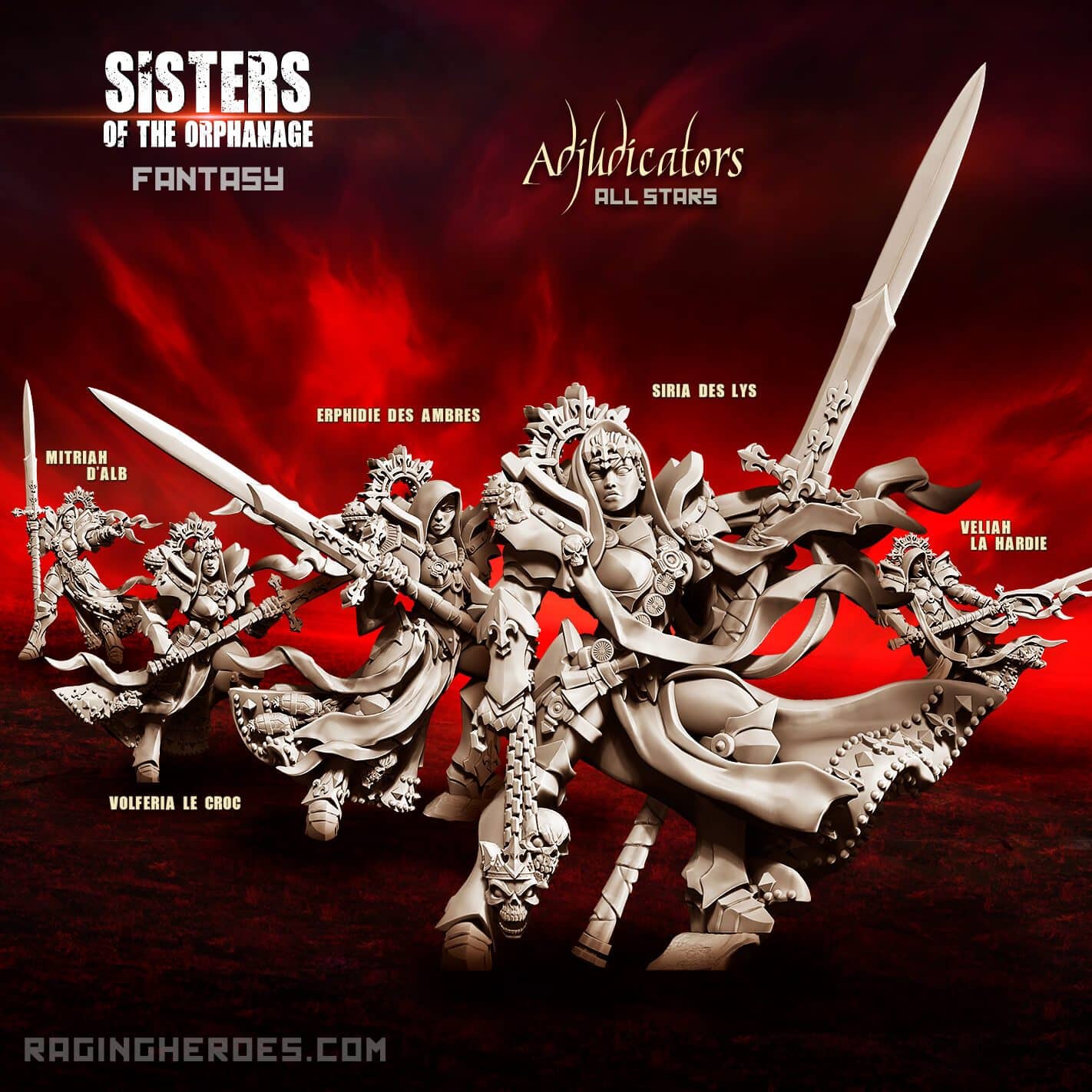 Beheaders and Adjudicators (Sisters - Fantasy)