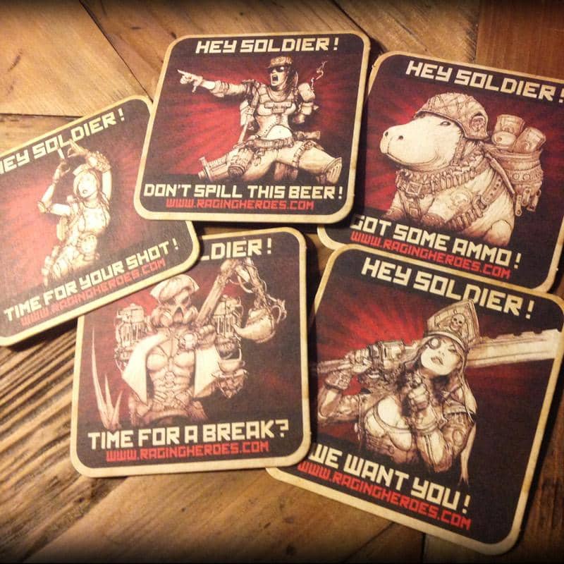 Home / Products / Coasters/Drink Mats - 1st Edition!