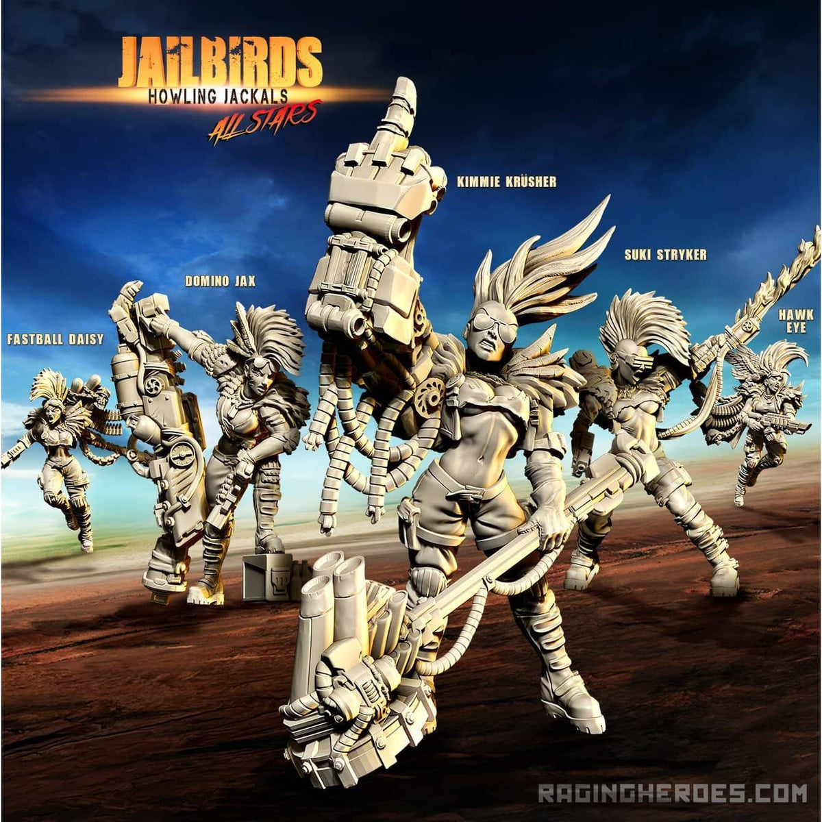 Howling Jackals All-Stars (JB) - Raging Heroes