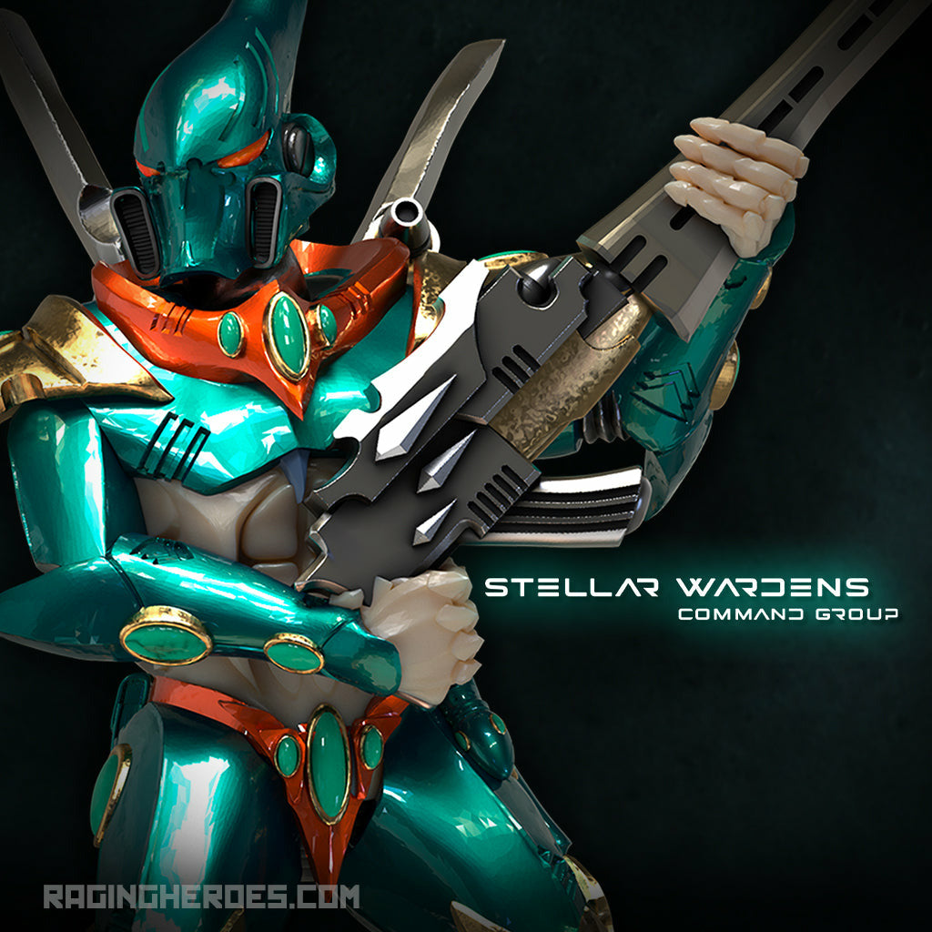 Stellar Wardens, Command + Troops Pack (AE - SF)