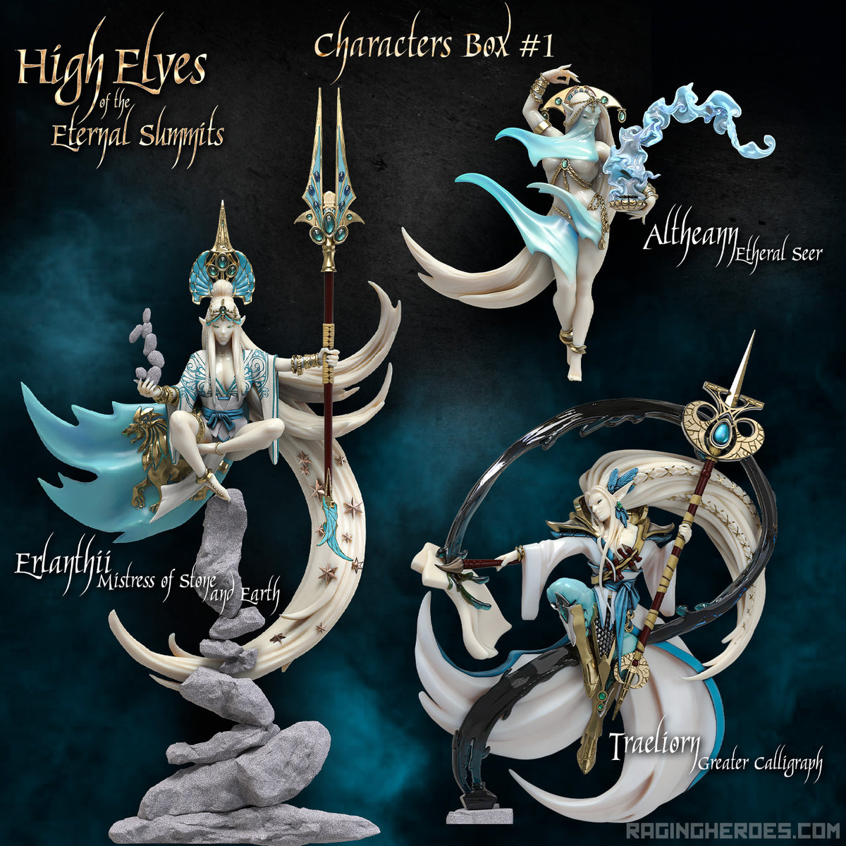 High Elves Characters Box #1 (HE - F) - Raging Heroes
